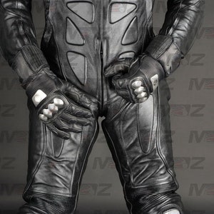 Black Leather Racing Suit, Motorbike Gear, Rider Outfit, Motorcycle ...