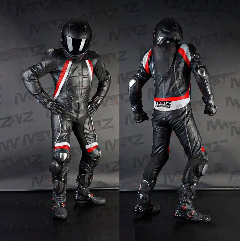 Motorbike Leather Racing Suit, Gay Leather Motorcycle Gear, Racing Suit ...