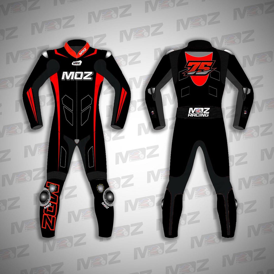 Premium Leather Motorcycle Racing Suit Free Customisation , CE Marked ...