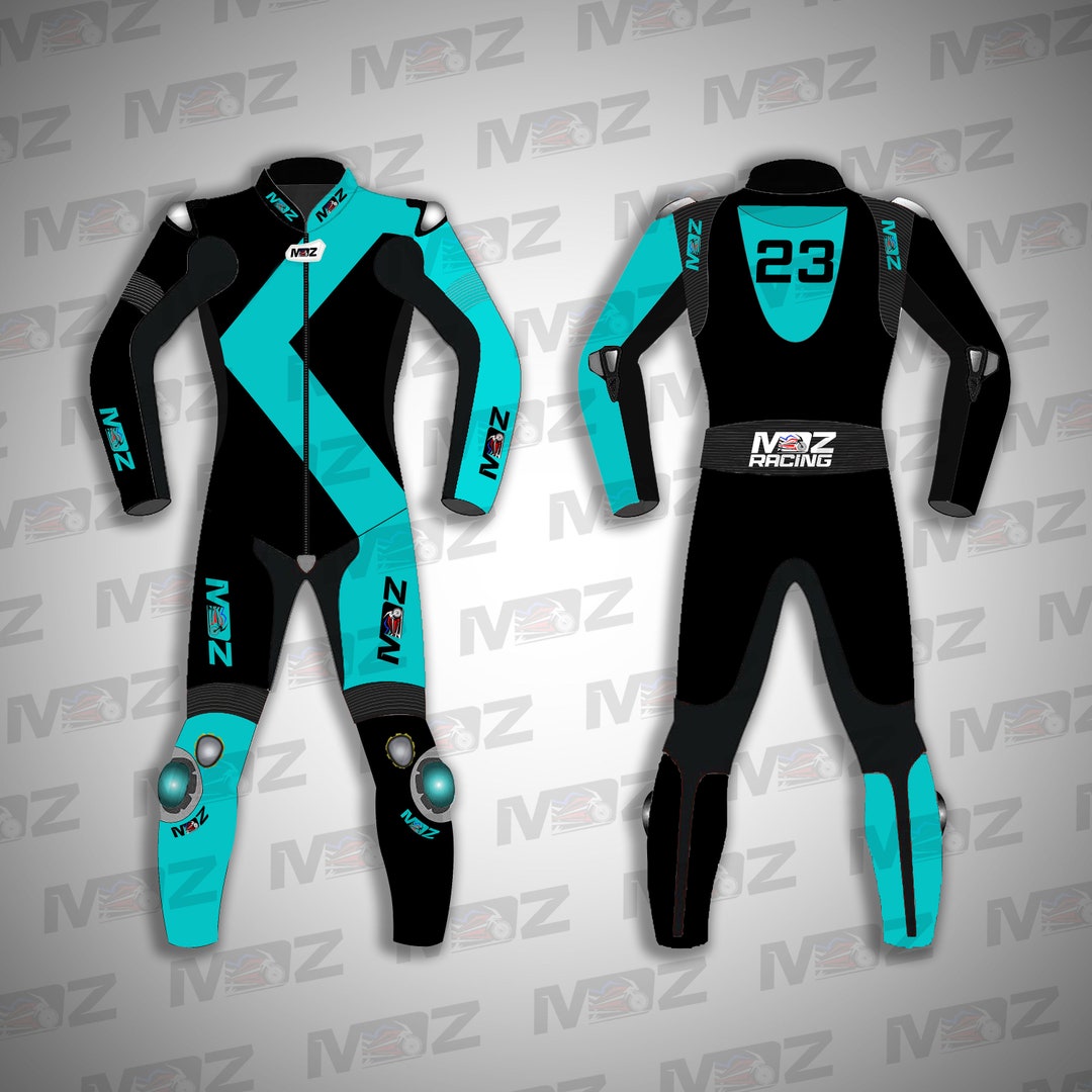 Premium Leather Motorcycle Racing Suit Free Customisation , CE Marked ...