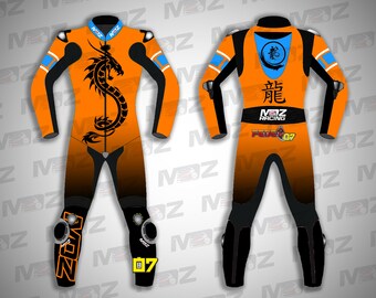 Ducati Red Motorbike Leather Racing Suit, Biker Men's Motorcycle Gear ...