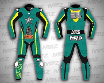 Ducati Red Motorbike Leather Racing Suit, Biker Men's Motorcycle Gear ...