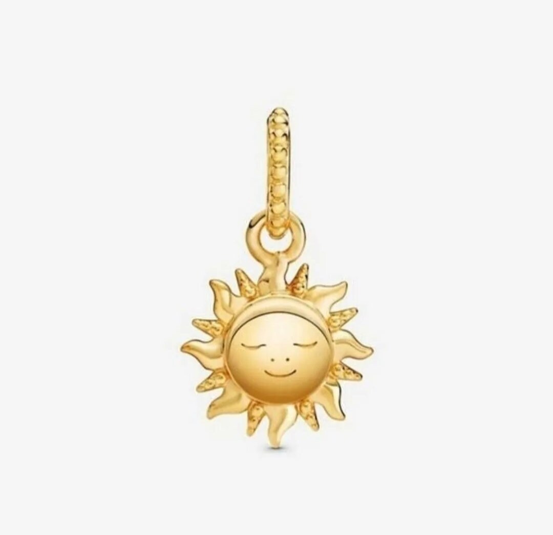 NEW Pandora Sparkling Sun Charm - Etsy