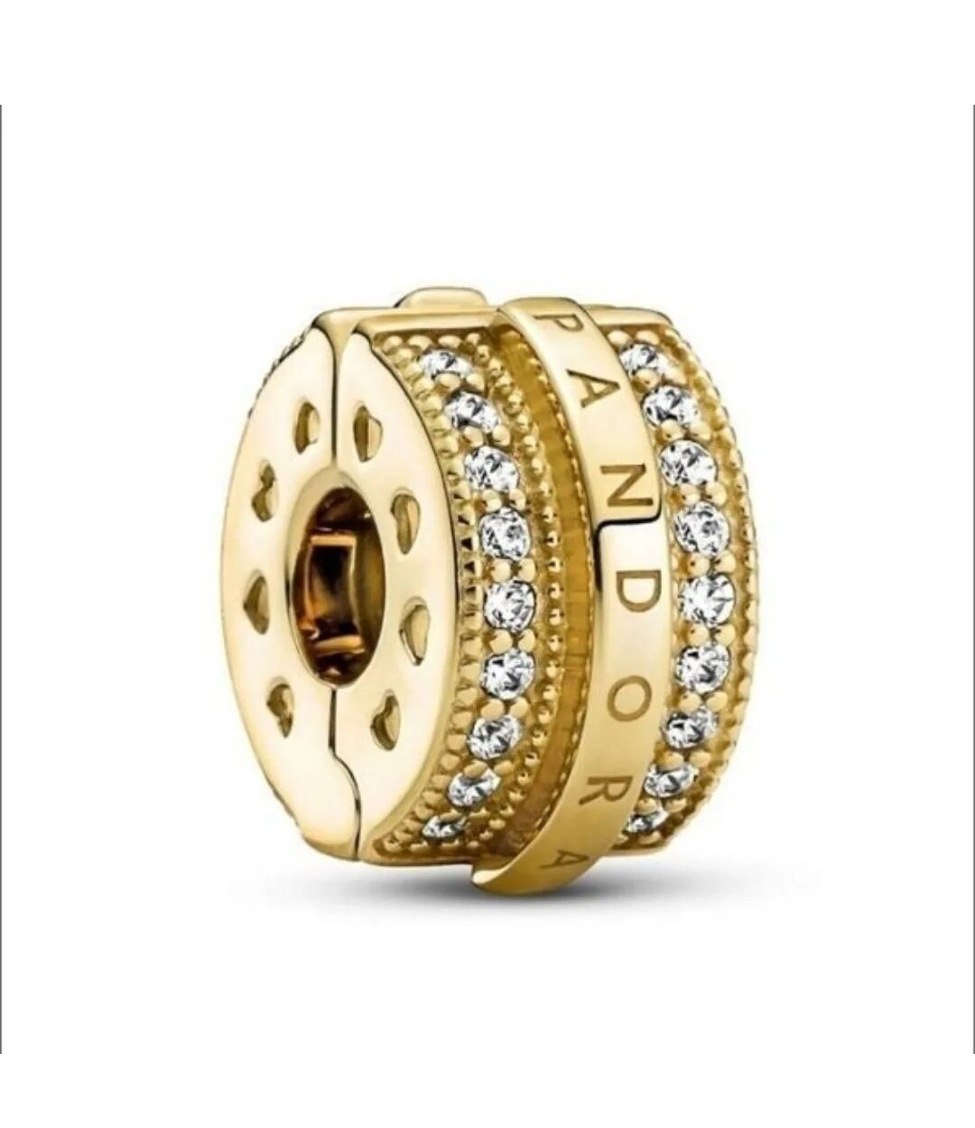 NEW Pandora Logo Clip Bracelet Charm - Etsy