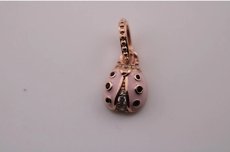 New Pandora Pink Ladybird Charm - Etsy Australia