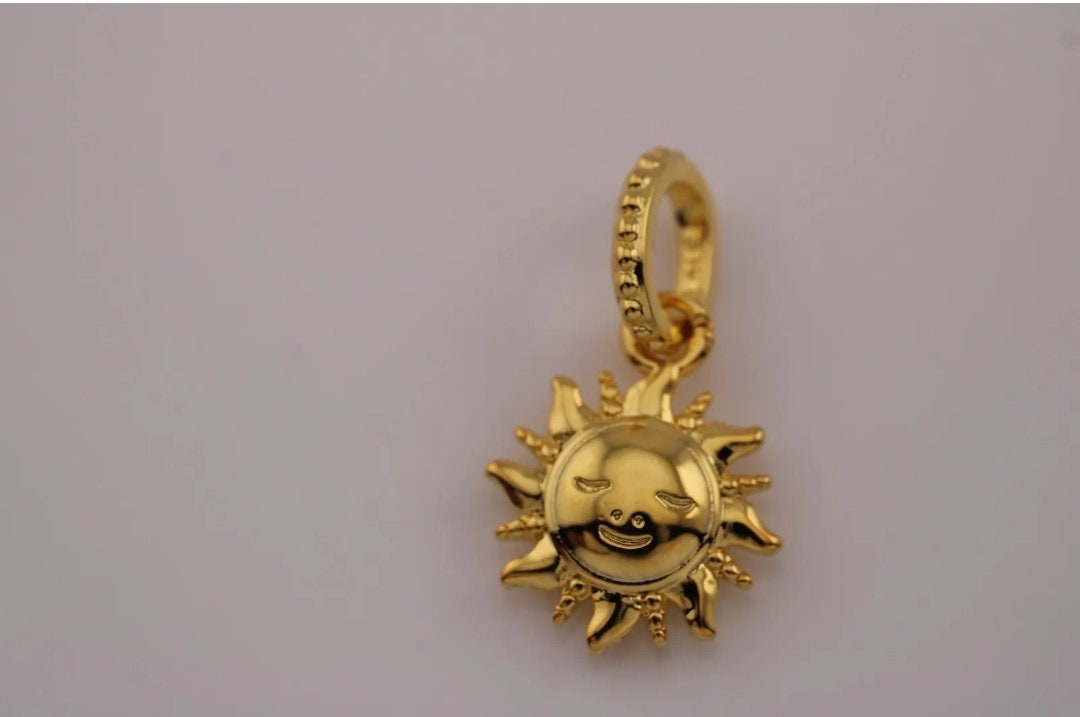 NEW Pandora Sparkling Sun Charm - Etsy