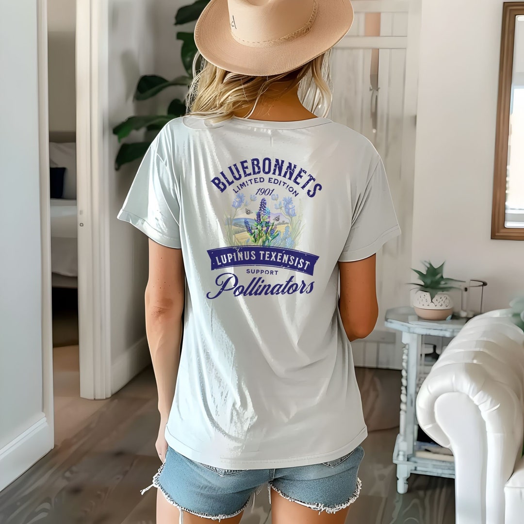 Bluebonnets Texas State Shirt, Texas Lovers Shirt, Texas Fan T-shirt ...