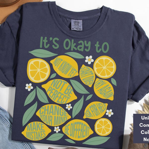 Lemon Shirt - Etsy