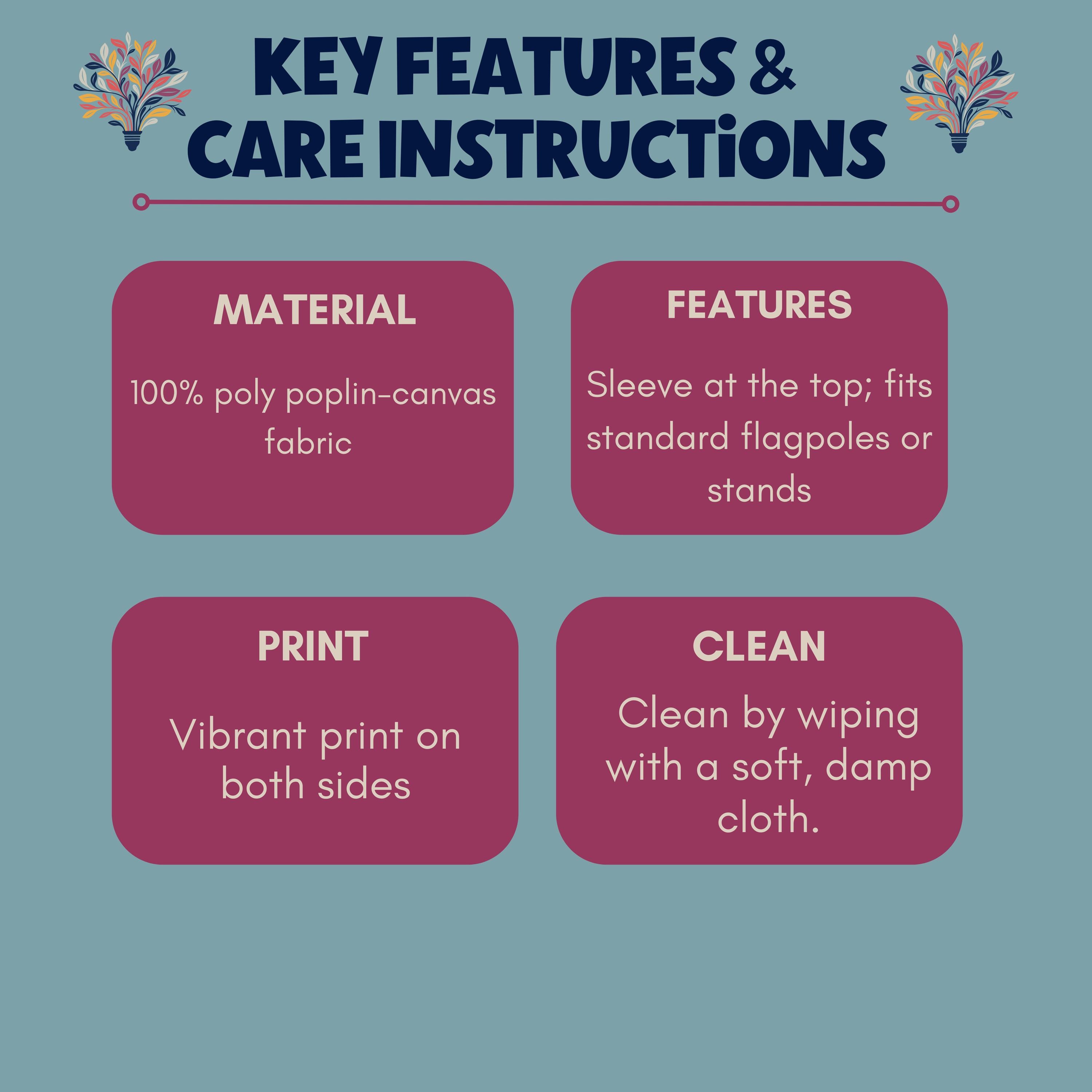 Floral FDT Political Yard Sign, Funny Subtle Anti-trump Lawn Sign ...