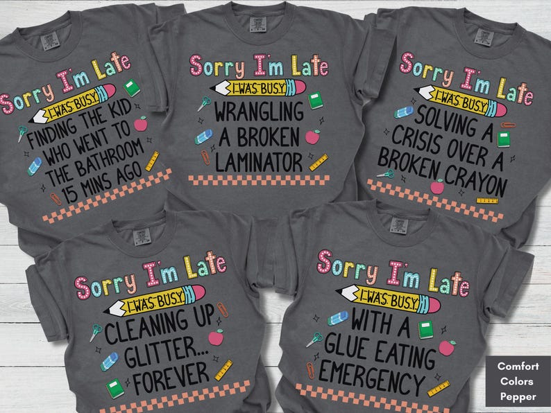 Funny Teacher Team Back to School Comfort Colors Shirt, Custom Group ...