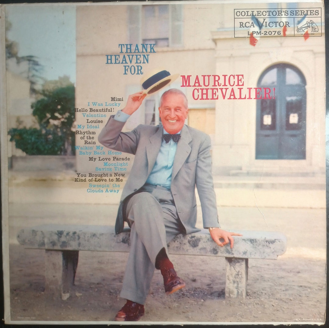 Thank Heaven for Maurice Chevalier! by Maurice Chevalier - Etsy