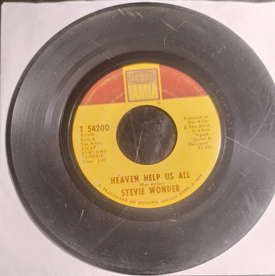 Heaven Help Us All by Stevie Wonder - Etsy