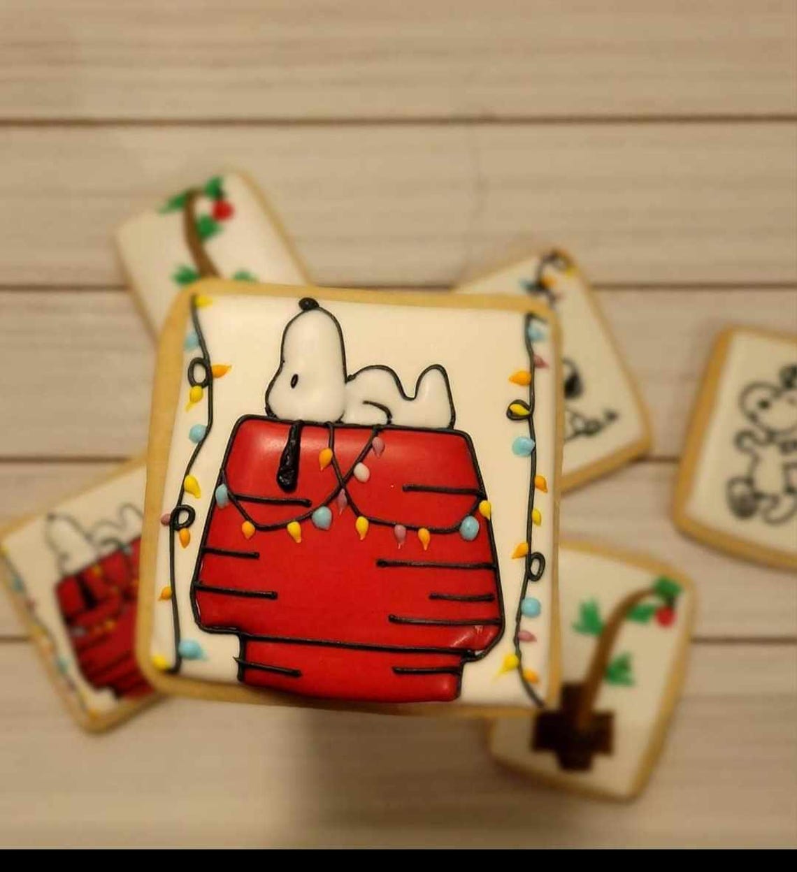Snoopy Cookie Set - Etsy