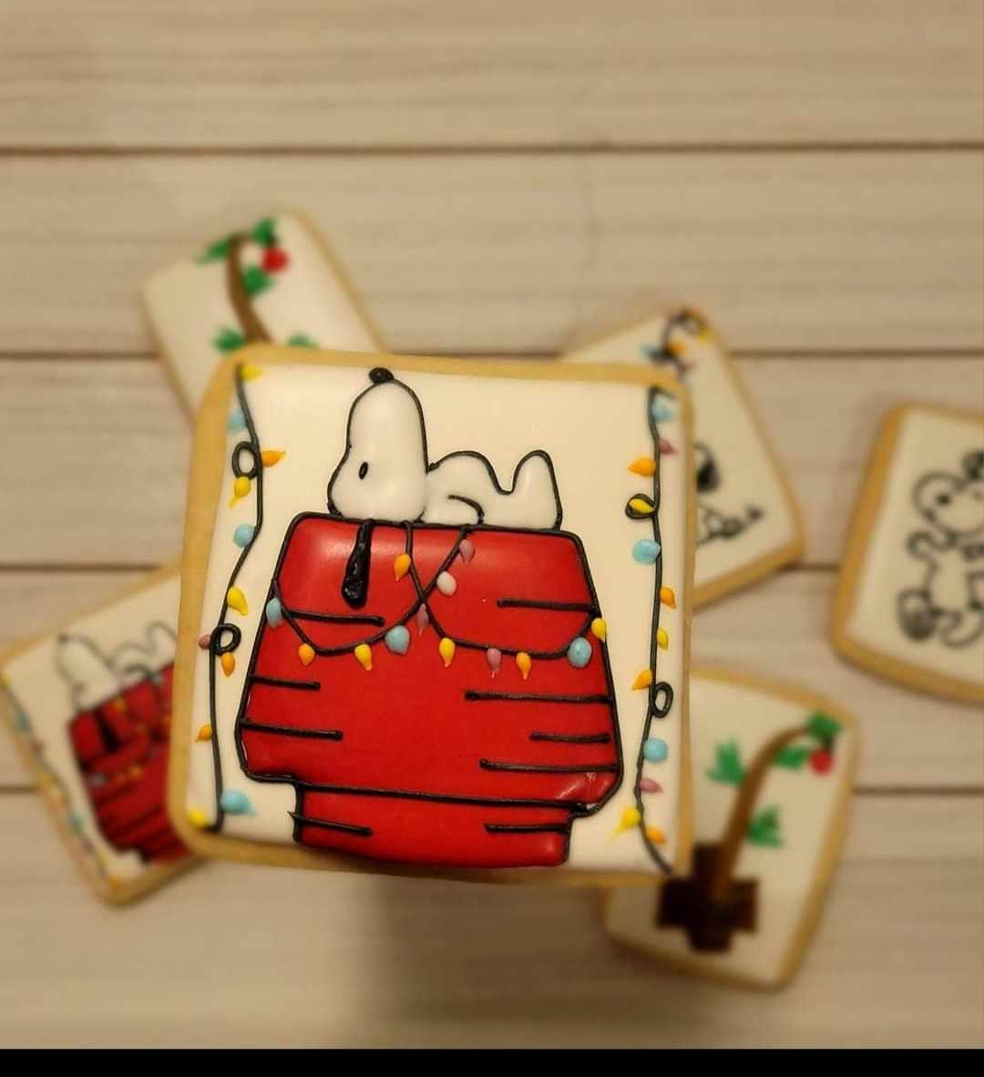 Snoopy Cookie Set - Etsy