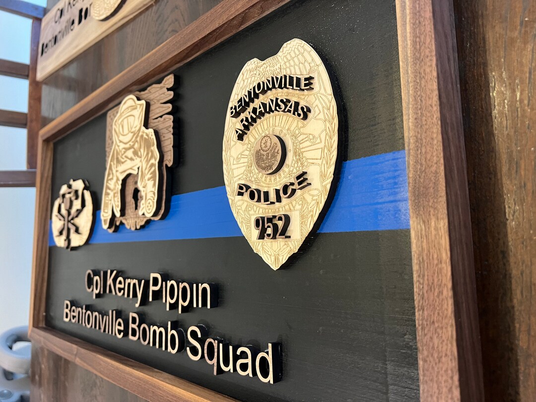 First Responder Plaque, Fully Customizable. - Etsy