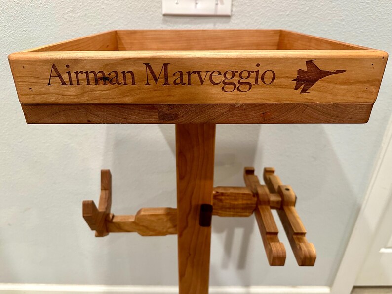 Elite Wooden Tactical Military and Police Gear Stand | Custom ...