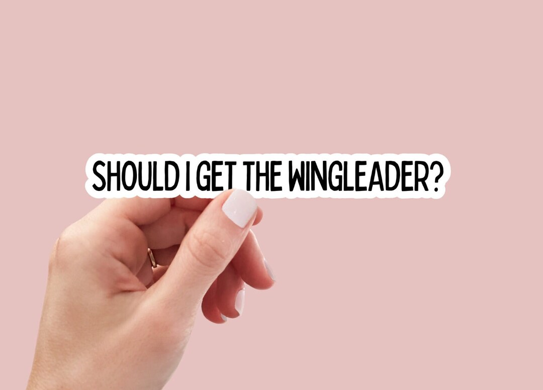 Should I Get the Wingleader Sticker, Fourth Wing Sticker, Empyrean ...