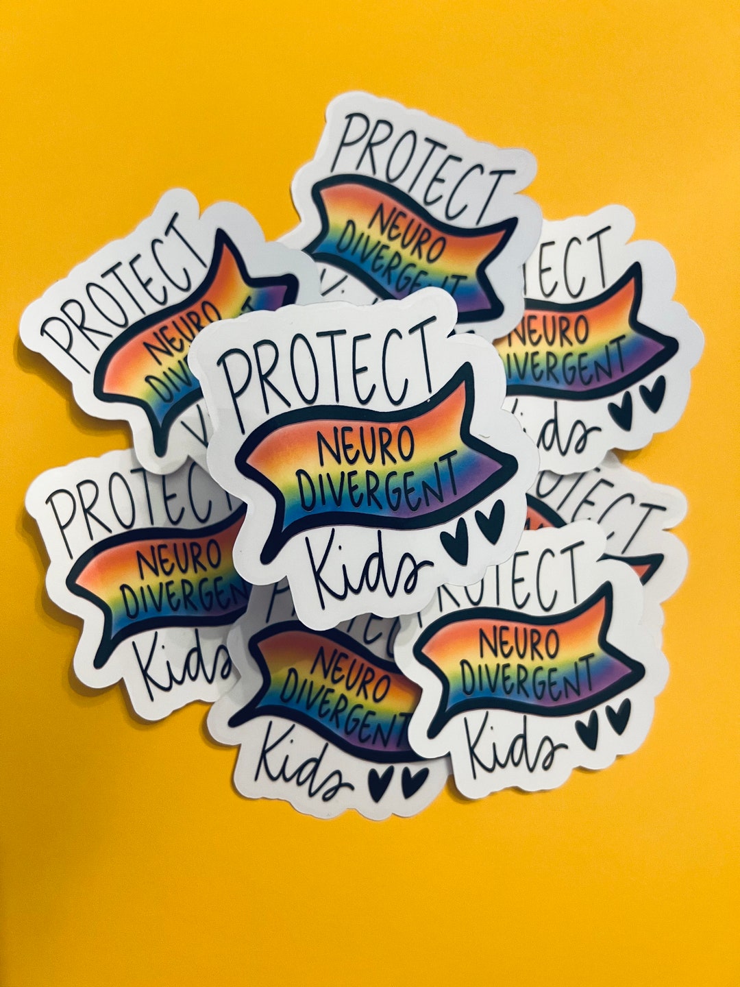 Protect Neurodivergent Kids Sticker, Autism Awareness Sticker, Autism ...