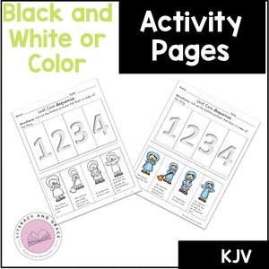 Parable of the Lost Coin Bible Lesson Activity Pack KJV - Etsy UK