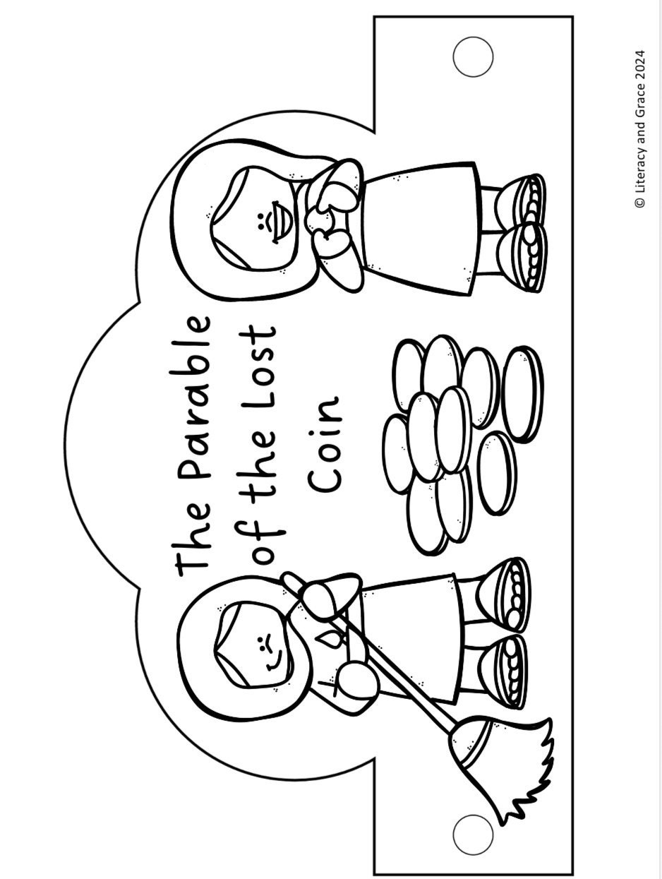 Parable of the Lost Coin Bible Lesson Activity Pack KJV - Etsy UK