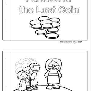 Parable of the Lost Coin Bible Lesson Activity Pack KJV - Etsy UK