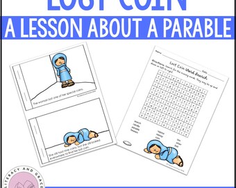 The Parable of the Lost Sheep and Lost Coin Bible Lesson for Kids ...