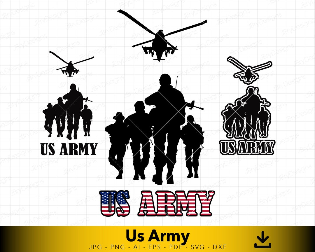 Us Army Svg, United States Svg, Us Army Dxf, Veteran Svg, Us Army ...