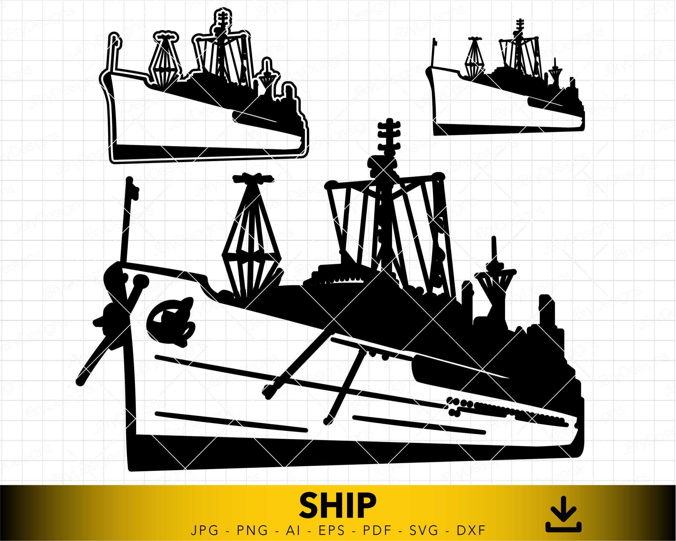 Military Ship Svg, Ship Svg, Ship Silhouette, Ship Vector, Military Svg ...