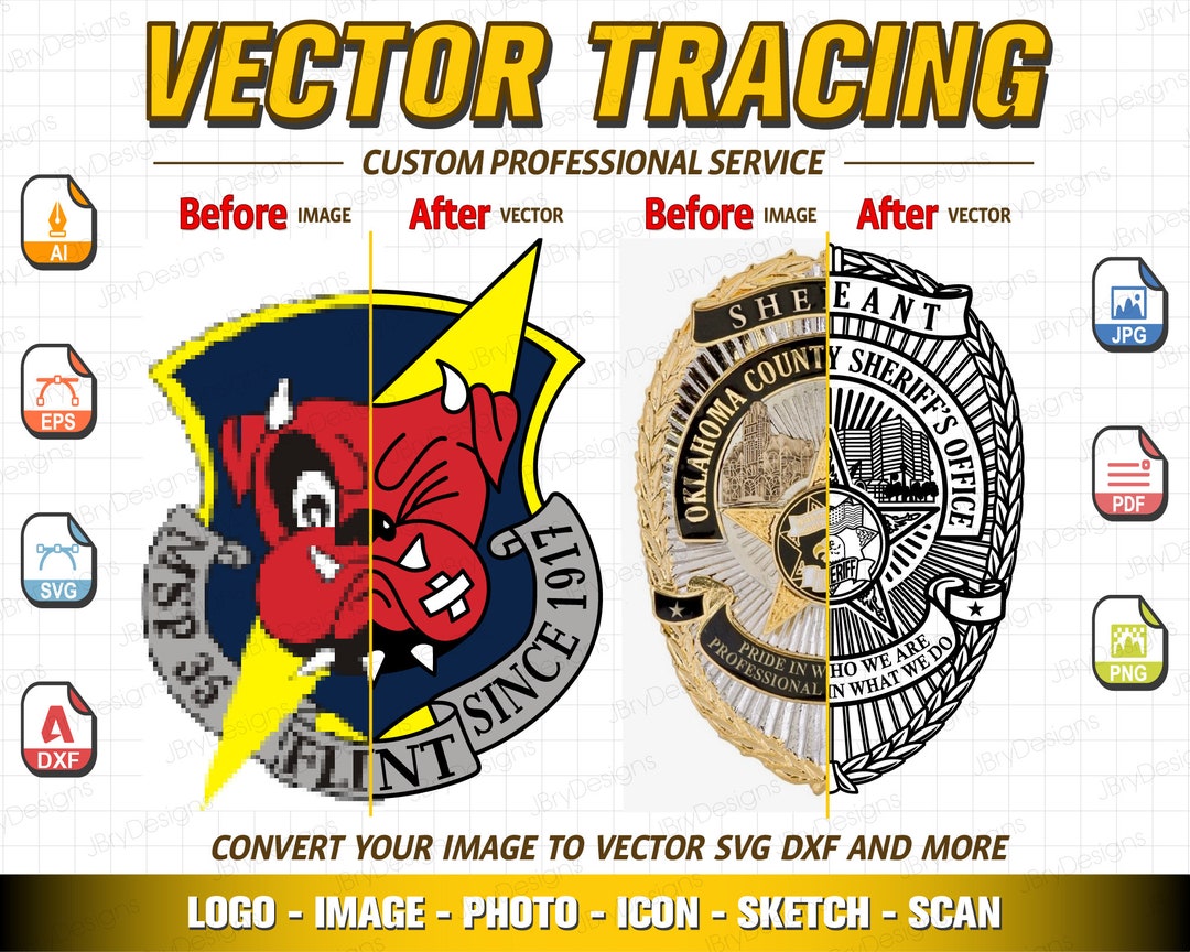 Custom Vectorization Service, Convert Image to Vector, Custom Svg for ...