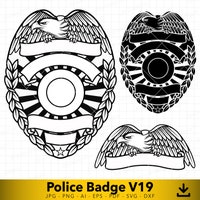 Badge Flag SVG and DXF - Digital Download - Laser CNC Plasma Waterjet ...