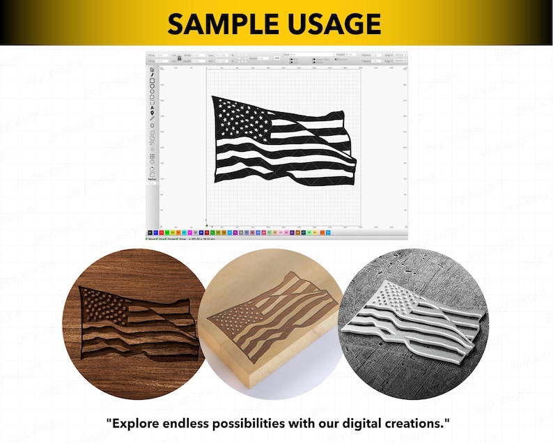 Battlefield Cross SVG, Fallen Soldier Memorial Tribute, American Flag ...