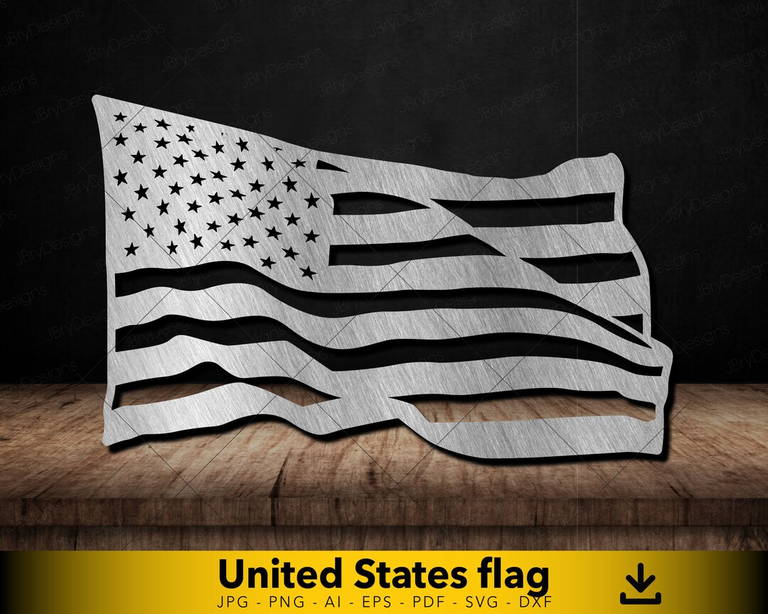 USA Flag Svg, United States Svg, Flag Svg, United States Waving Flag ...