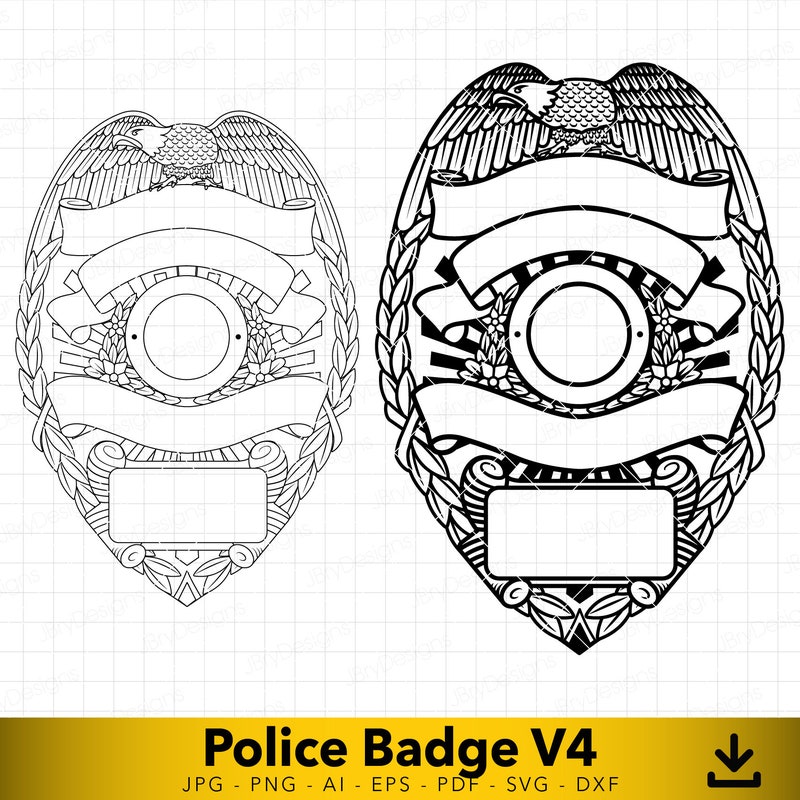 Officer Badge - Etsy