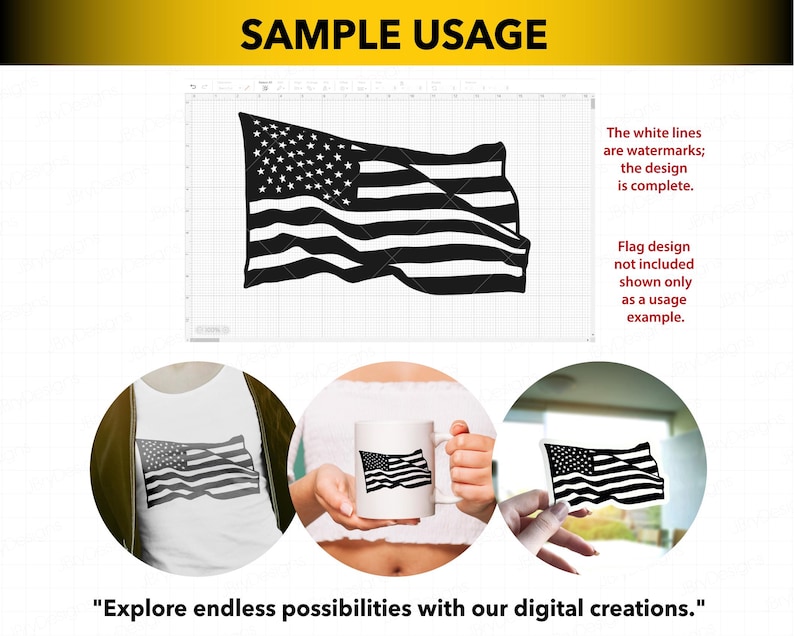 Battlefield Cross SVG, Fallen Soldier Memorial Tribute, American Flag ...