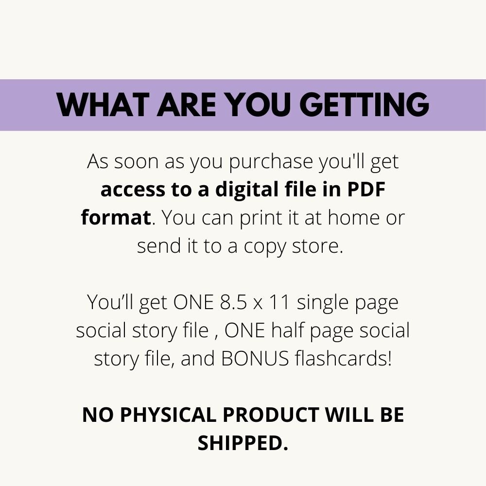 Doctor Visit Social Story for Kids, Toddler Social Stories, Autism ...