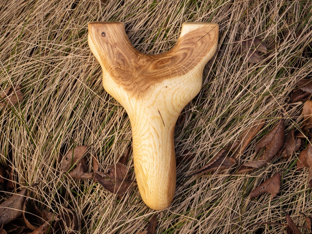 Slingshot Made With Natural Oak Fork - Etsy
