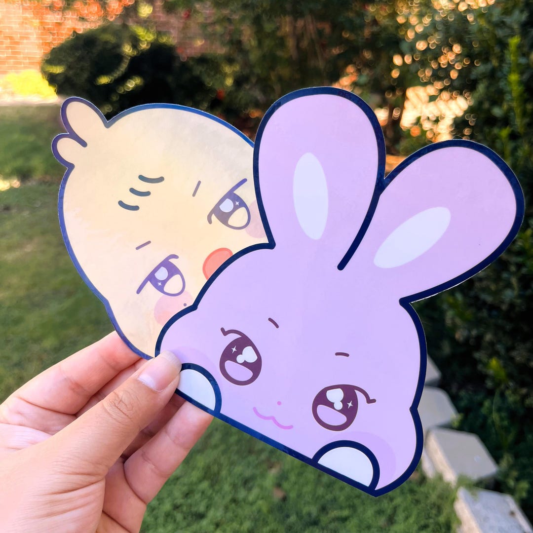 Aniteez Peeker Stickers Kpop Stickers Kpop Inspired Stickers ...