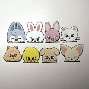 WEATHER RESISTANT Skzoo Peeker Stickers | Kpop Stickers | Kpop Inspired ...