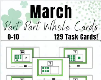 Math Worksheet Printable First Grade Math Center Task Card Digital ...