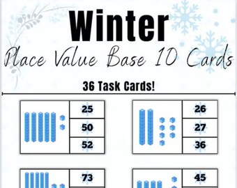 Place Value Printable First Grade Math Activity Printable Kindergarten ...