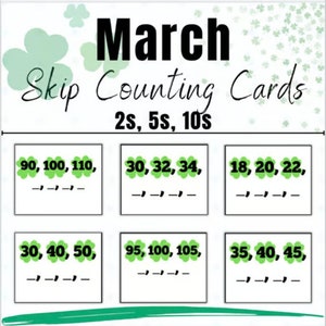 Math Worksheets First Grade Math Printable Worksheet Math Center Skip ...