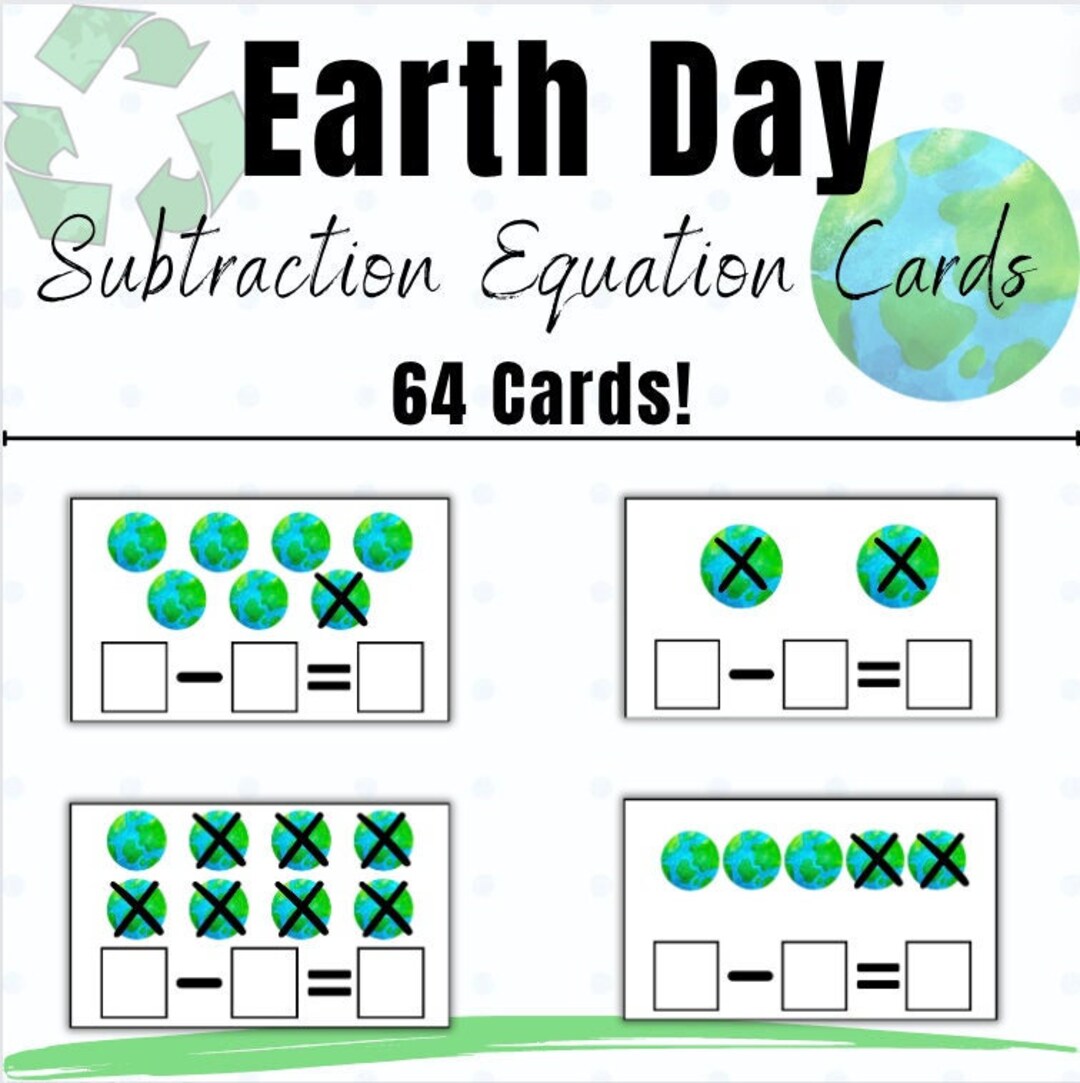 Math Worksheet Printable First Grade Math Center Task Card Digital ...