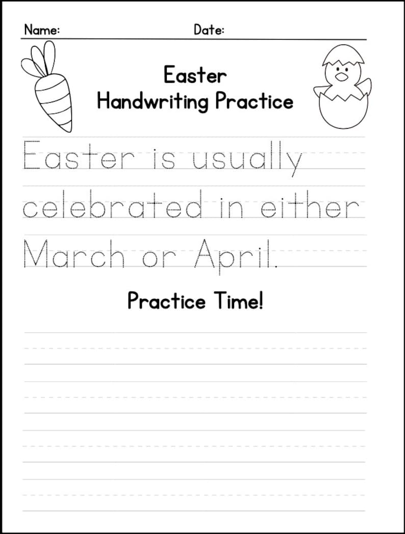 Handwriting Practice Sheet for Kids Handwriting Worksheet Handwriting ...