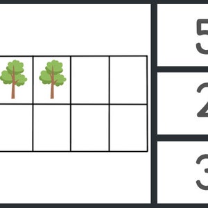First Grade Math Ten Frame Printable Math Worksheets Centers Task Cards ...