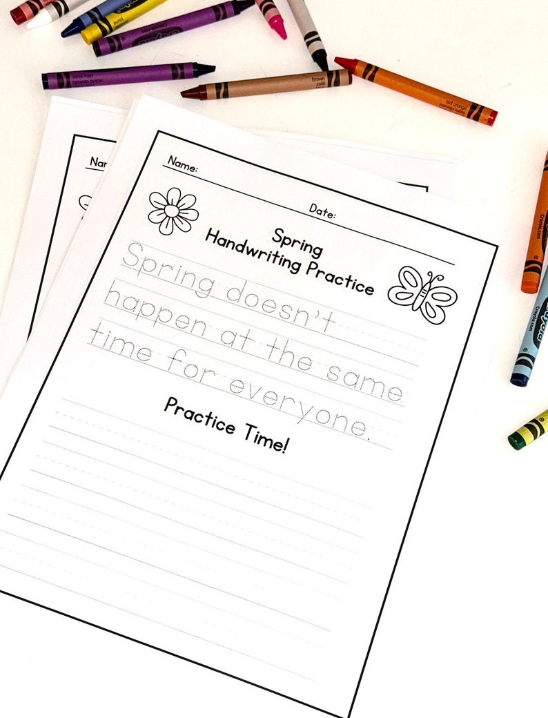 Handwriting Practice Sheet for Kids Handwriting Worksheet Handwriting ...