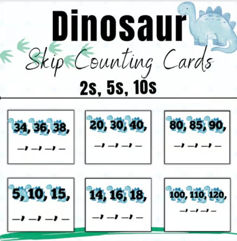 Math Worksheets First Grade Math Printable Worksheet Math Center Skip ...