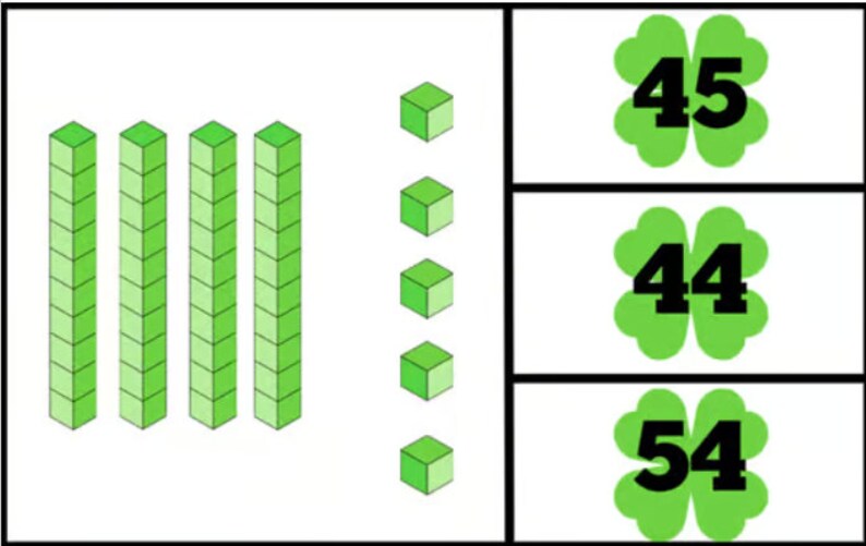 Place Value Printable First Grade Math Activity Printable Kindergarten ...