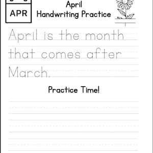 Handwriting Practice Sheet for Kids Handwriting Worksheet Handwriting ...