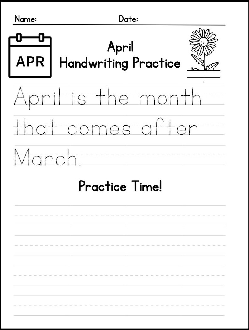 Handwriting Practice Sheet for Kids Handwriting Worksheet Handwriting ...