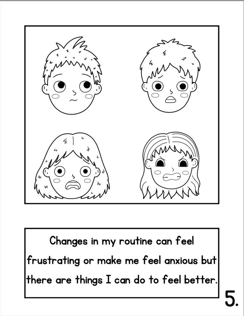 Behavior Management Social Story for Kids Student Behavior Visual ...